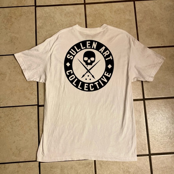 Sullen Clothing | Shirts | Sullen Art Clothing Logo White Tee | Poshmark